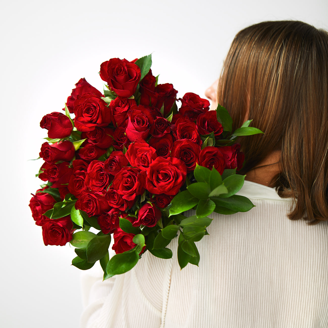 Deluxe Red Roses | Floraly - Same Day Flower Delivery