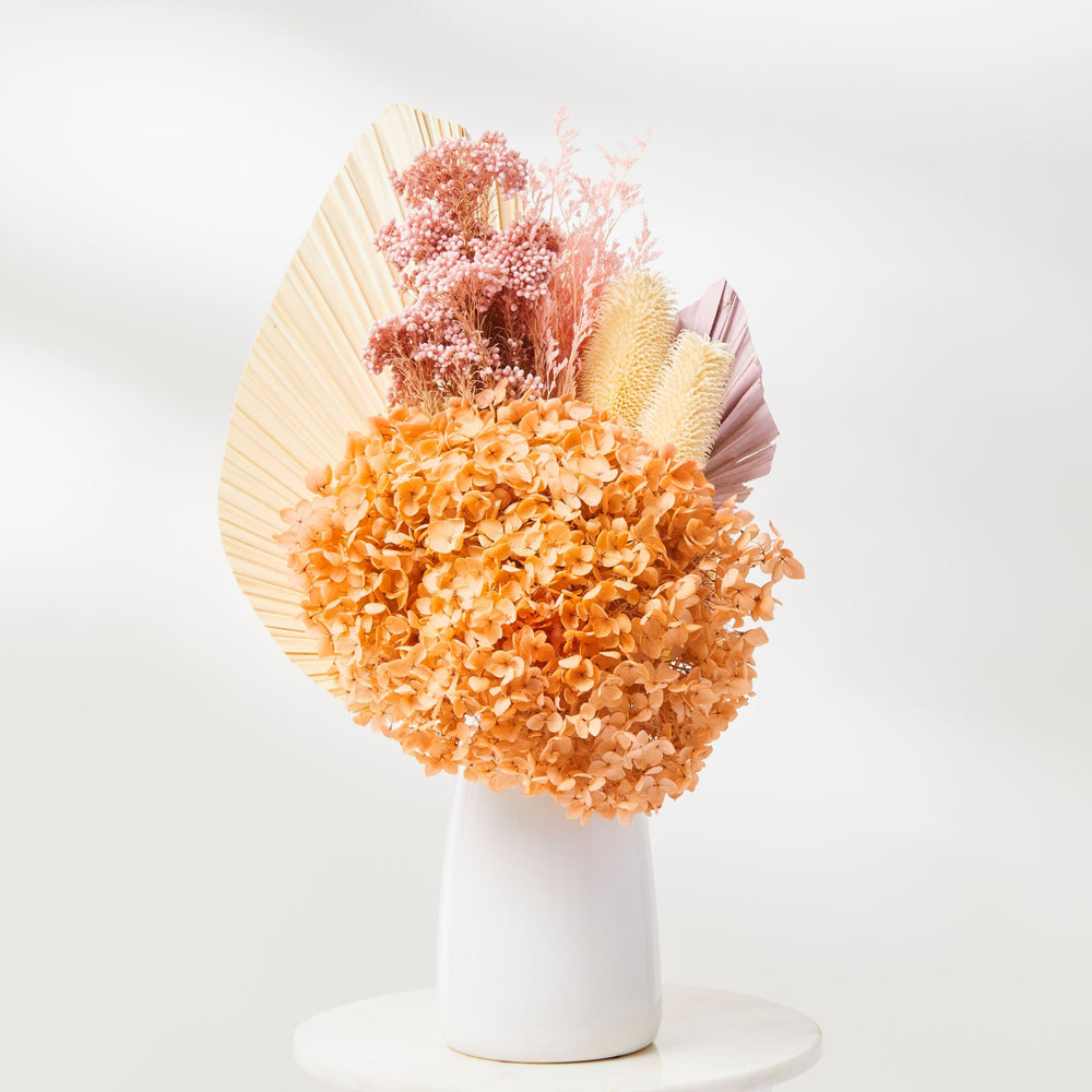 The Talula - Caramel & Blush Dried Flowers - Floraly Dried Flowers